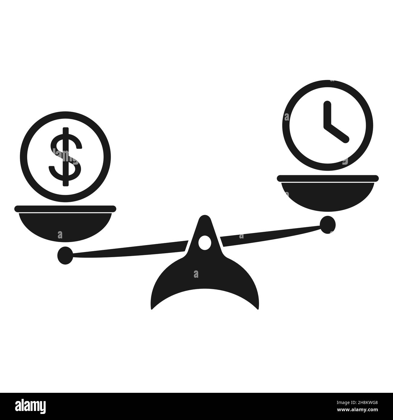 Coin scales Black and White Stock Photos & Images - Alamy