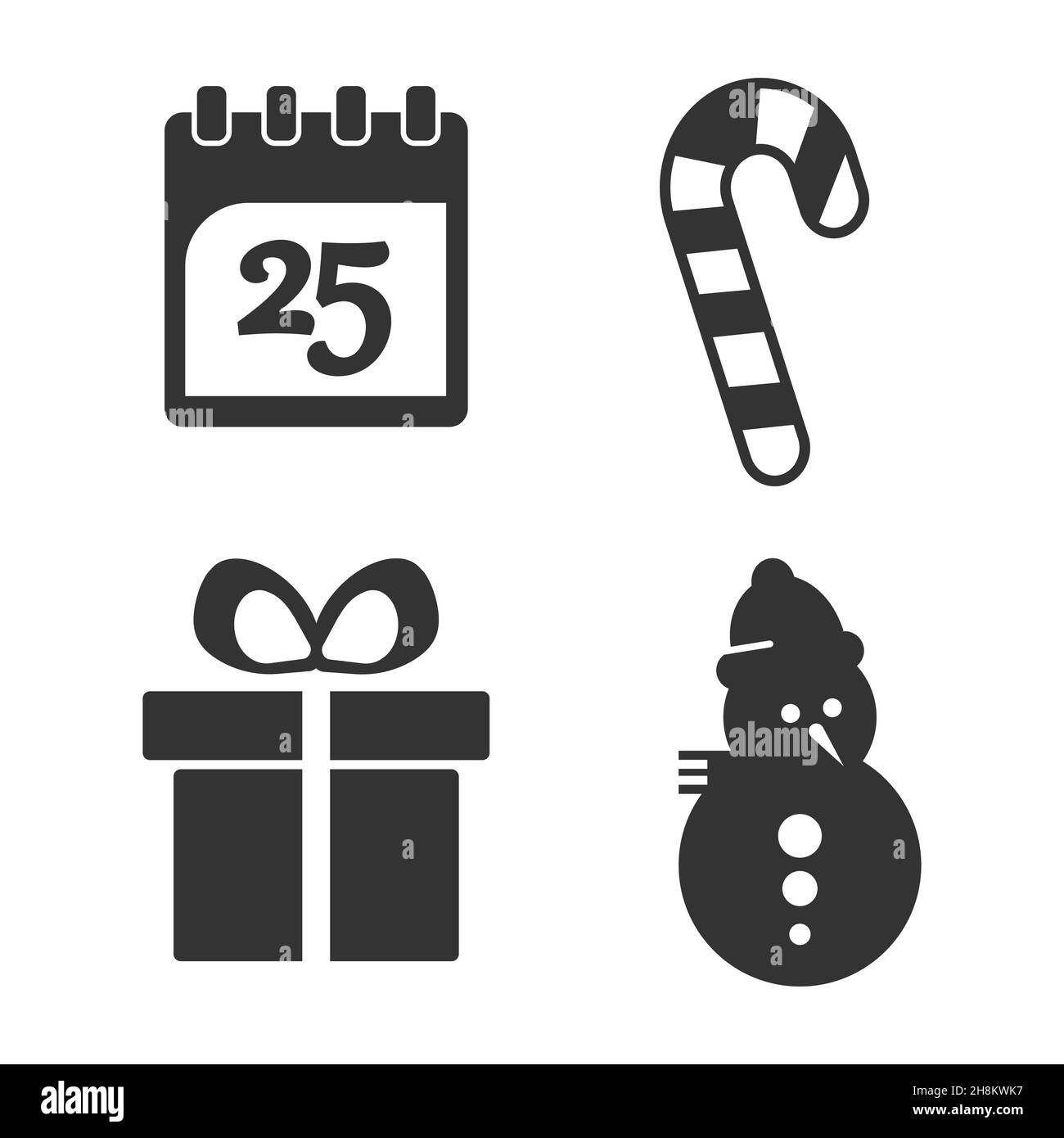 Christmas candy sleigh Black and White Stock Photos & Images - Alamy