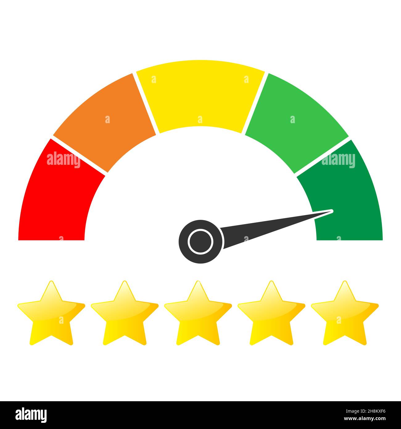 Star rating scale vector vectors hi-res stock photography and images ...