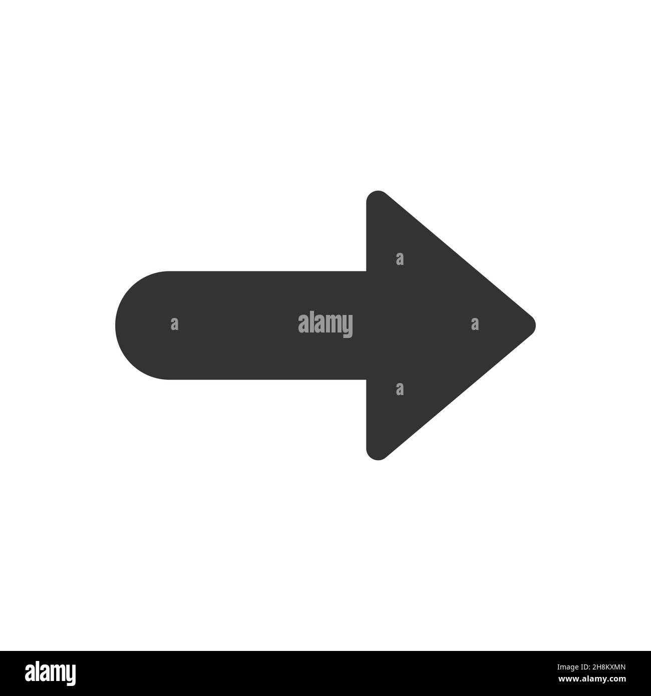 Arrow Icon, vector design isolated image isolated on white background ...