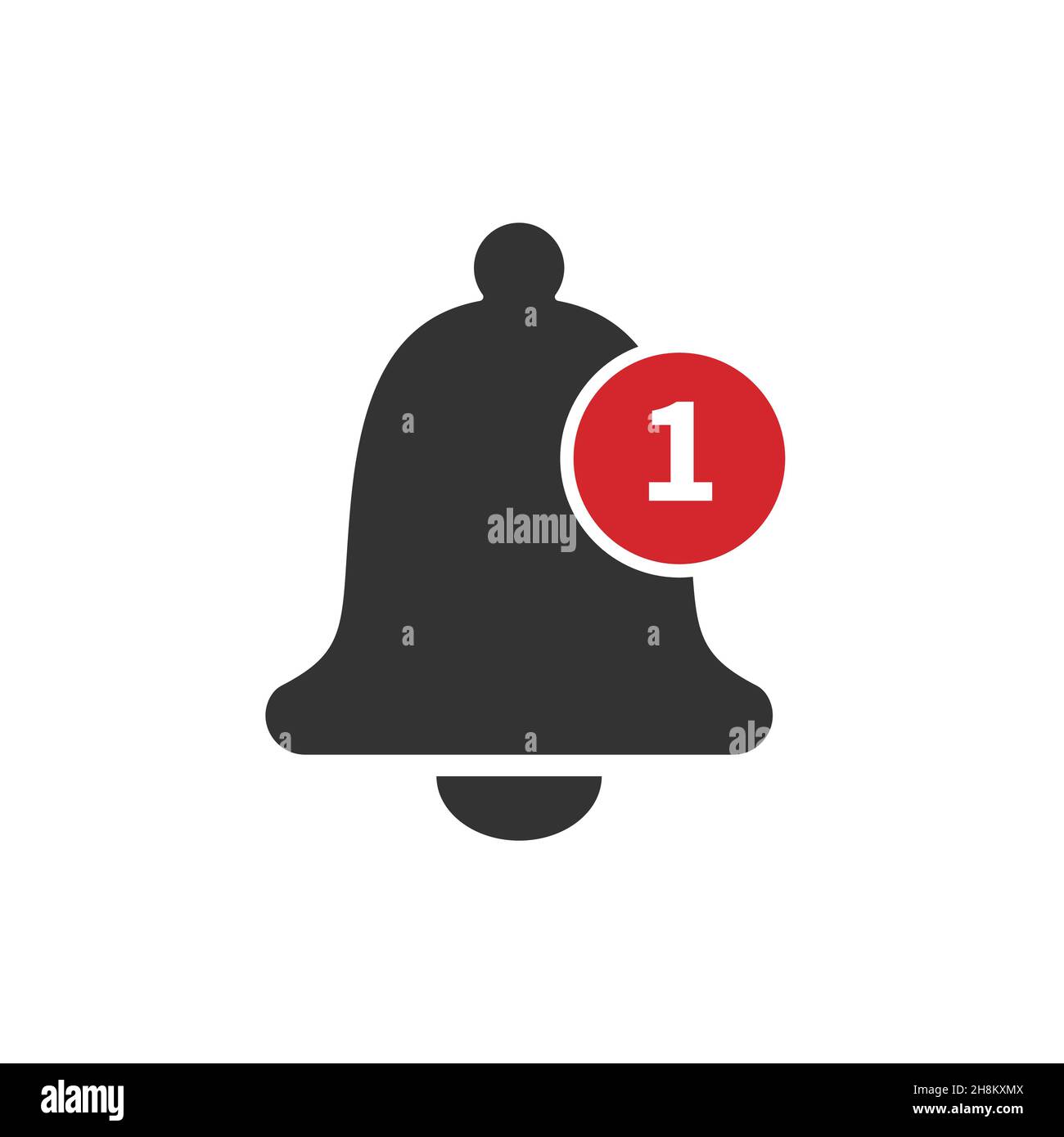Notification icon vector, material design, Social Media element, User ...