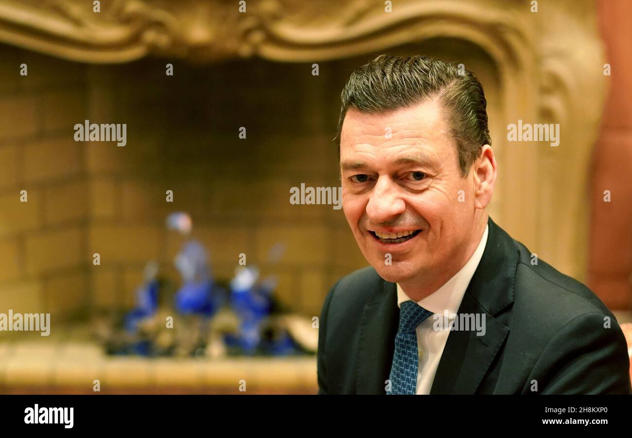 Hamburg, Germany. 30th Nov, 2021. Ingo C. Peters, director of the ...