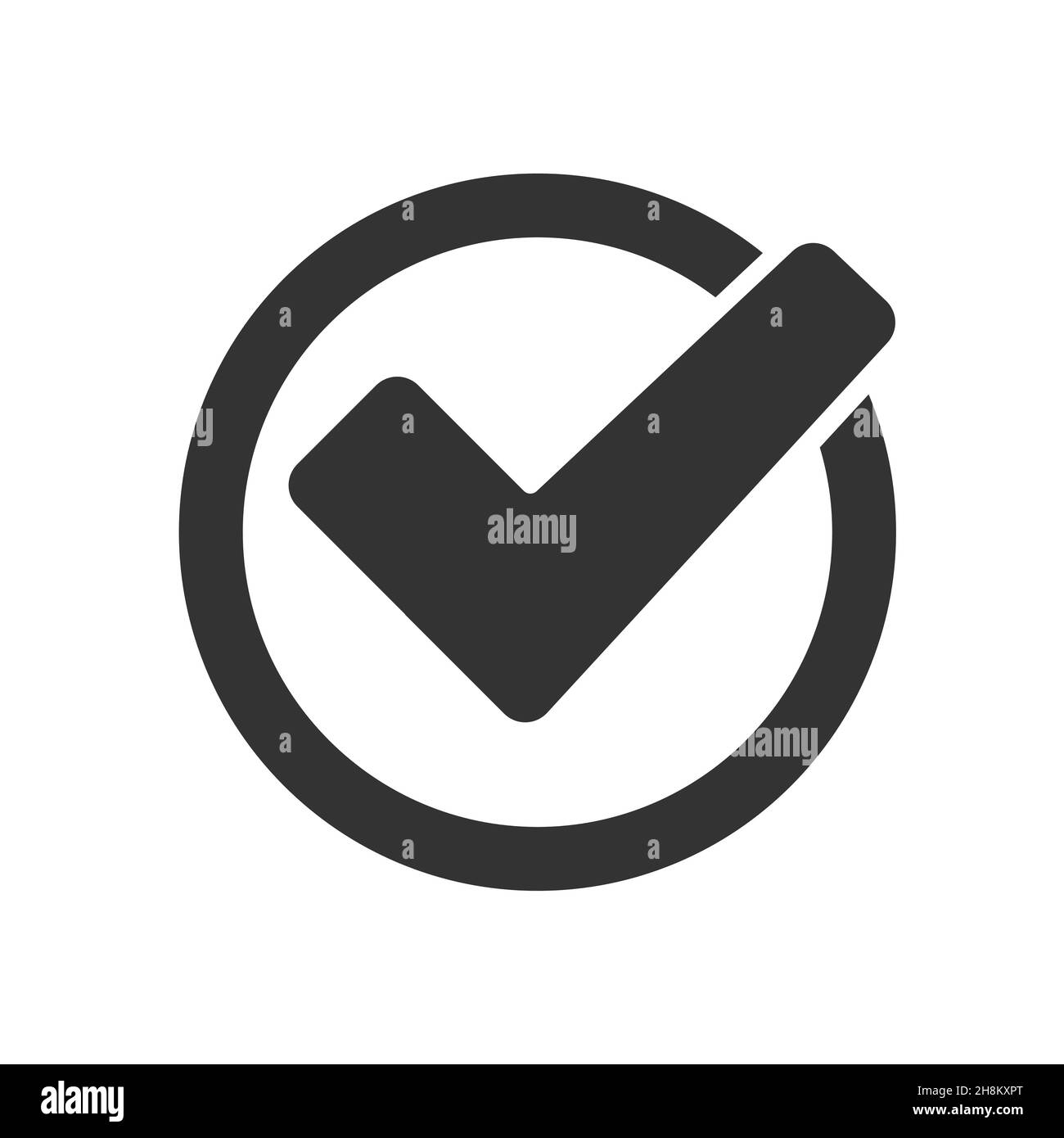 check mark icon Stock Vector Image & Art - Alamy