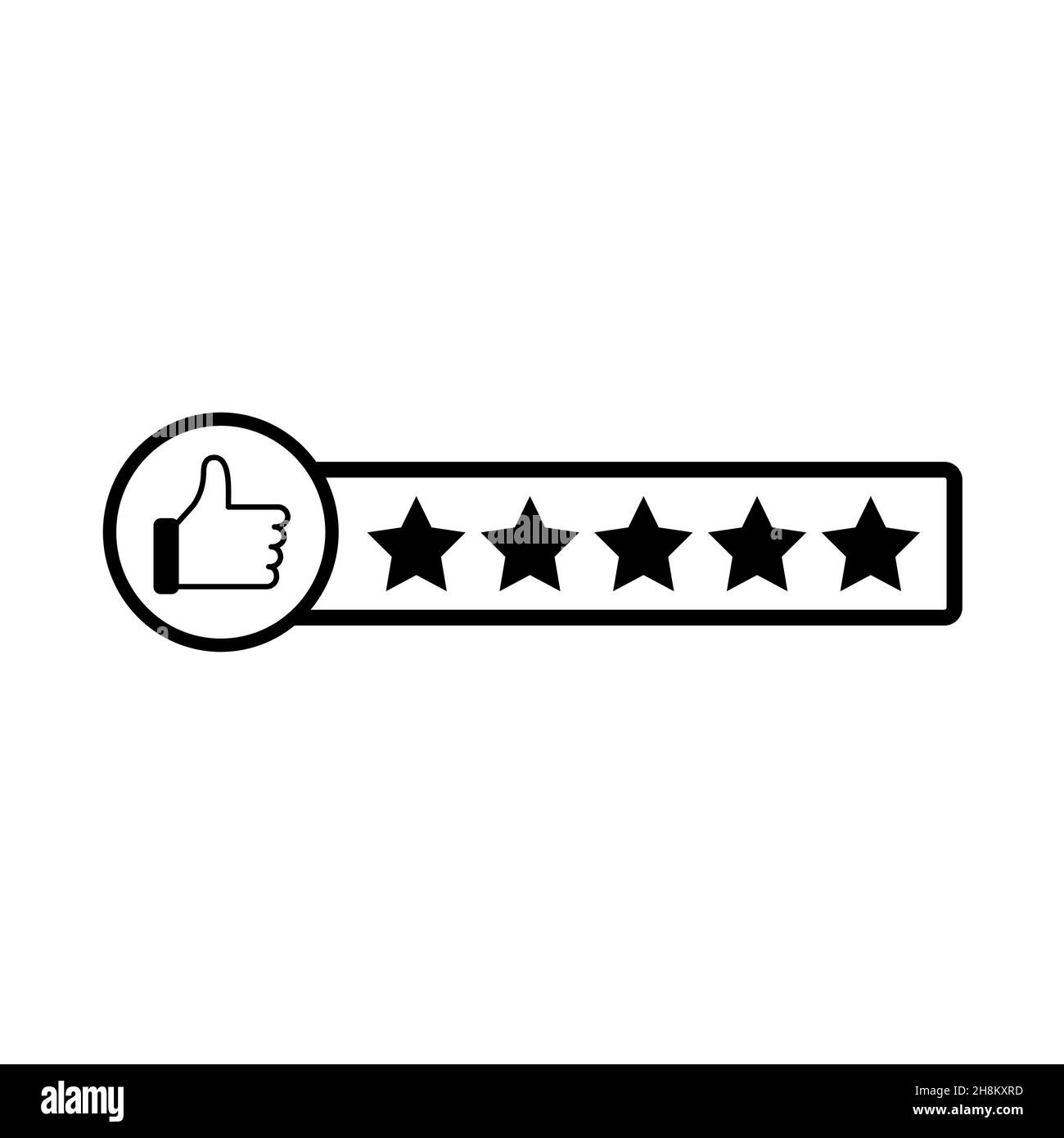 High five line icon Black and White Stock Photos & Images - Alamy