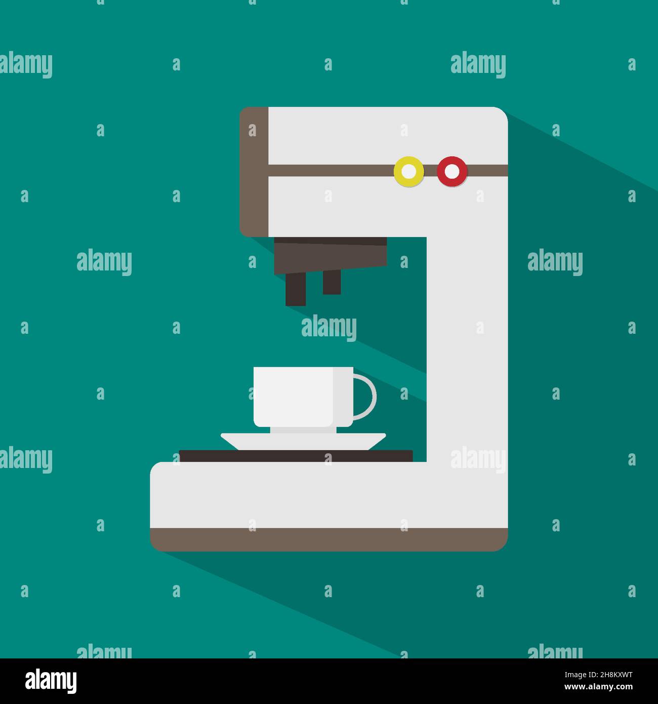Expresso machine Stock Vector Images - Alamy