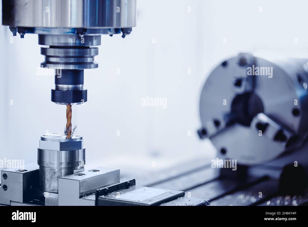 Drill bit for CNC automatic processing of metal and steel, industrial ...