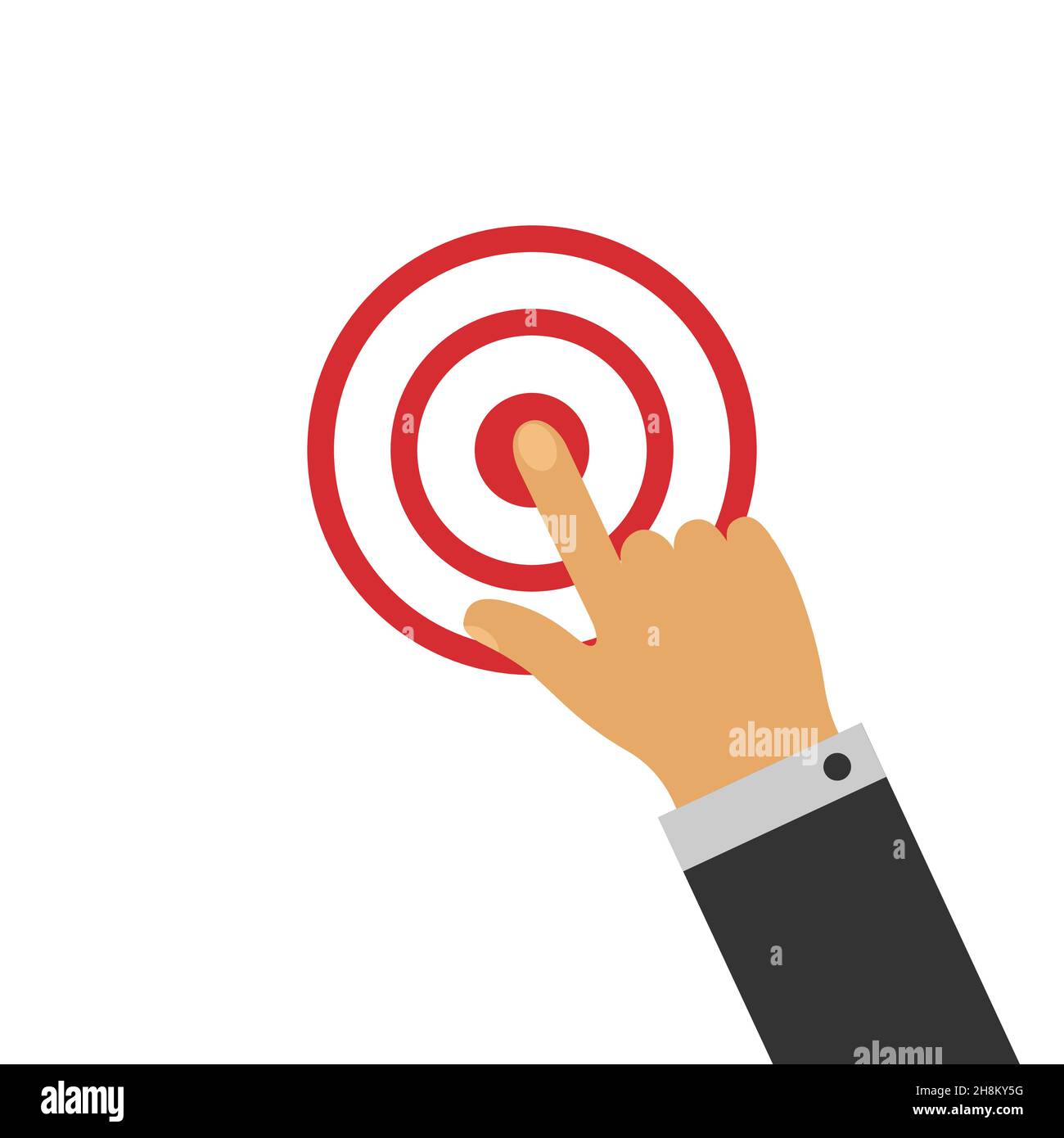 Direct from top Stock Vector Images - Alamy