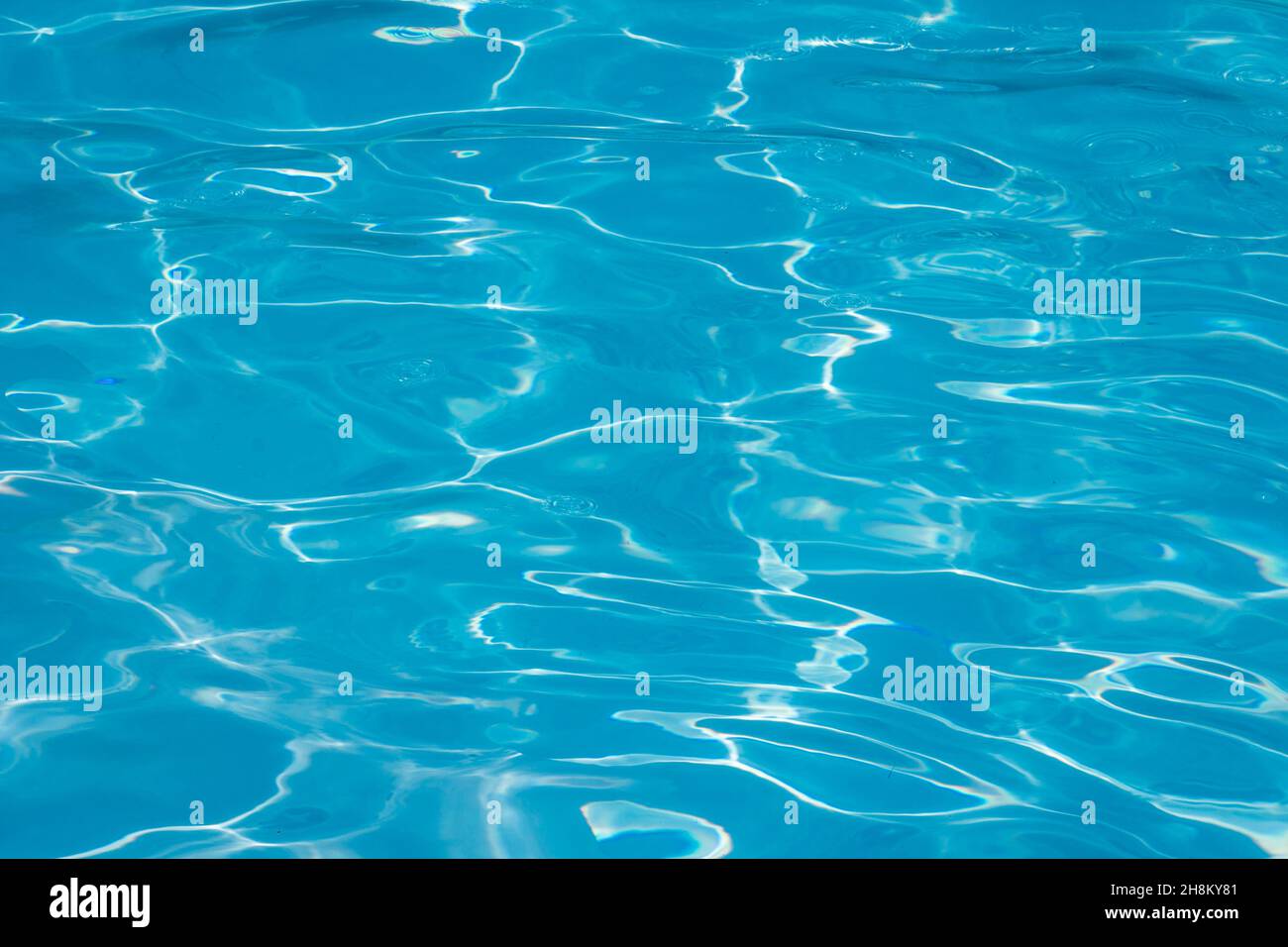 Blue and transparent water texture pattern Stock Photo - Alamy