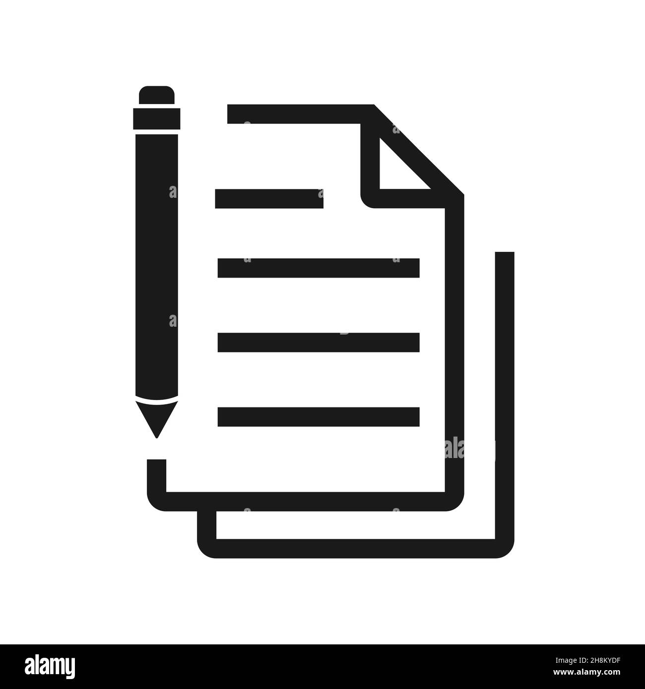 Edit Button Icon In Black