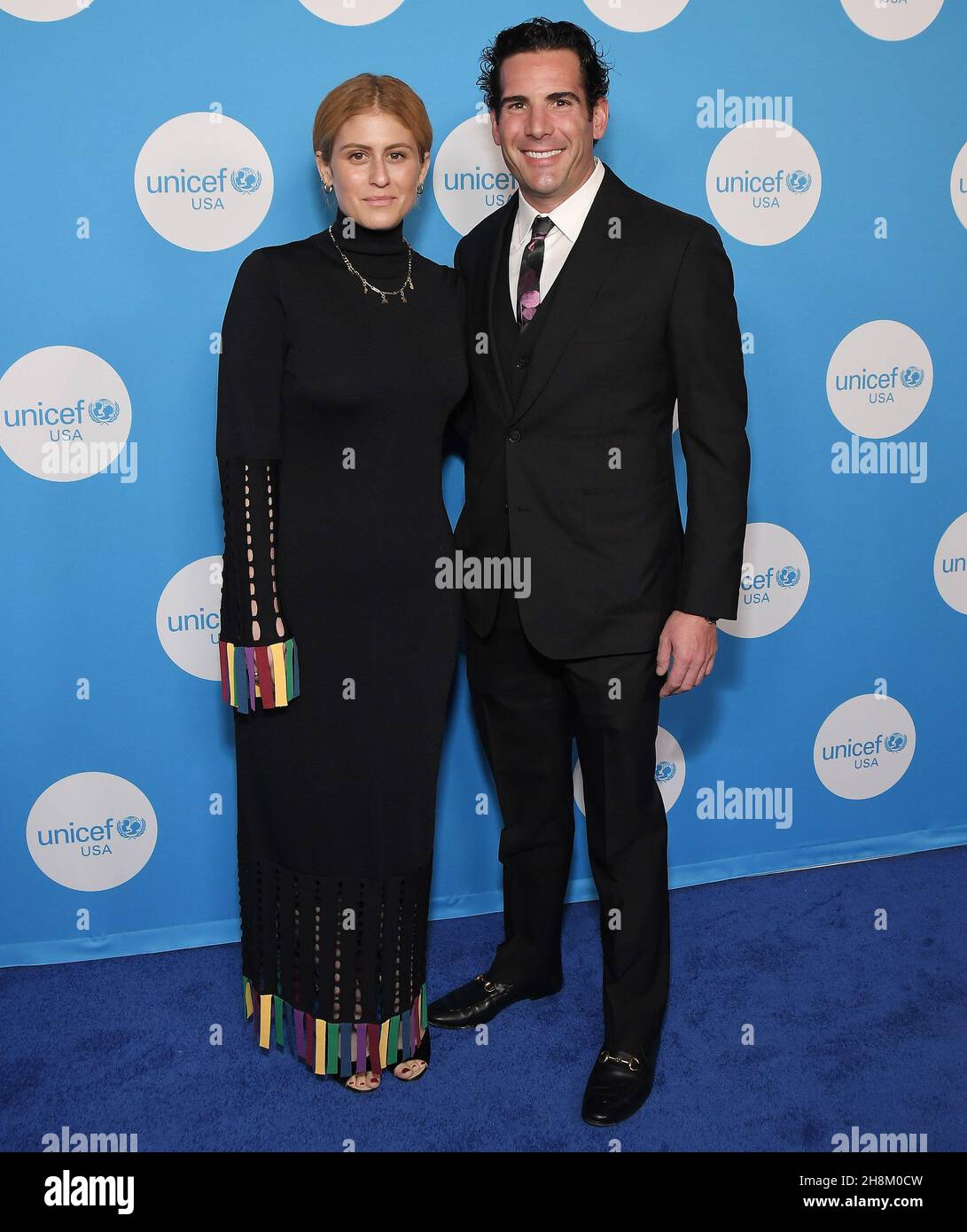 Los Angeles, CA November30, 2021, (L-R) Austyn Weiner and Dylan Lewis ...