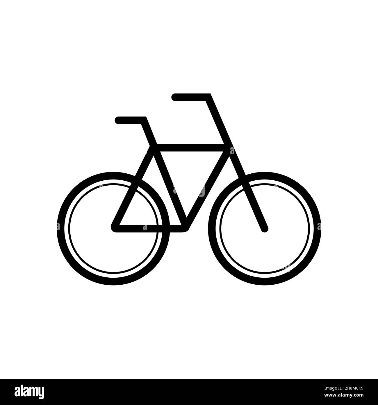 Bike velo Stock Vector Images - Alamy