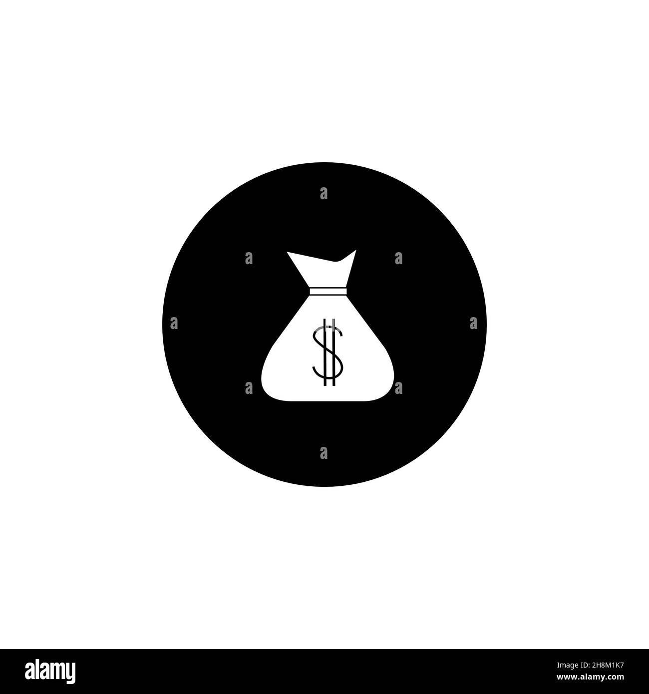 Black dolar Stock Vector Images - Alamy