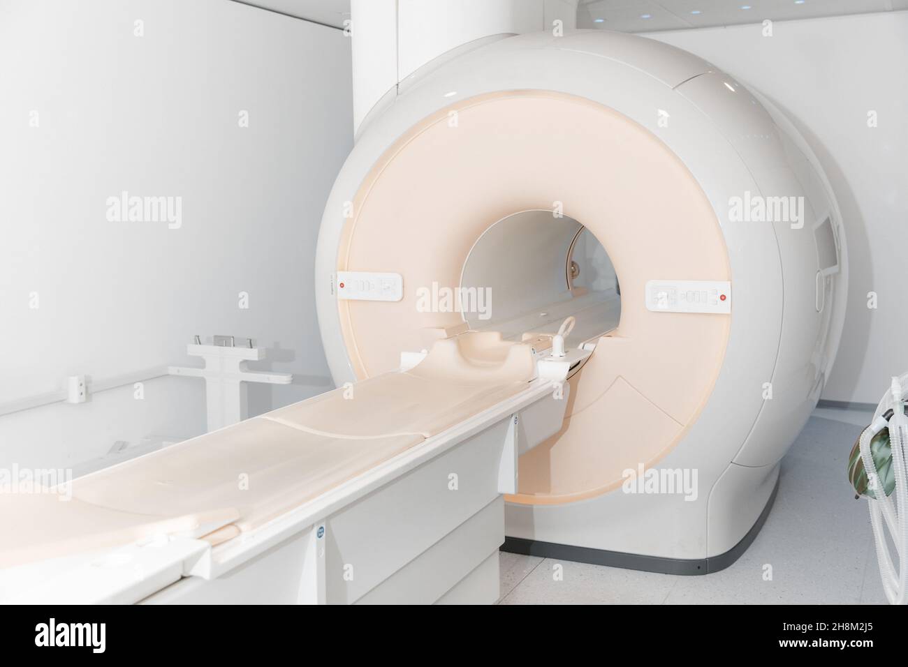 Medical CT or MRI Scan in the modern hospital laboratory. Interior of ...