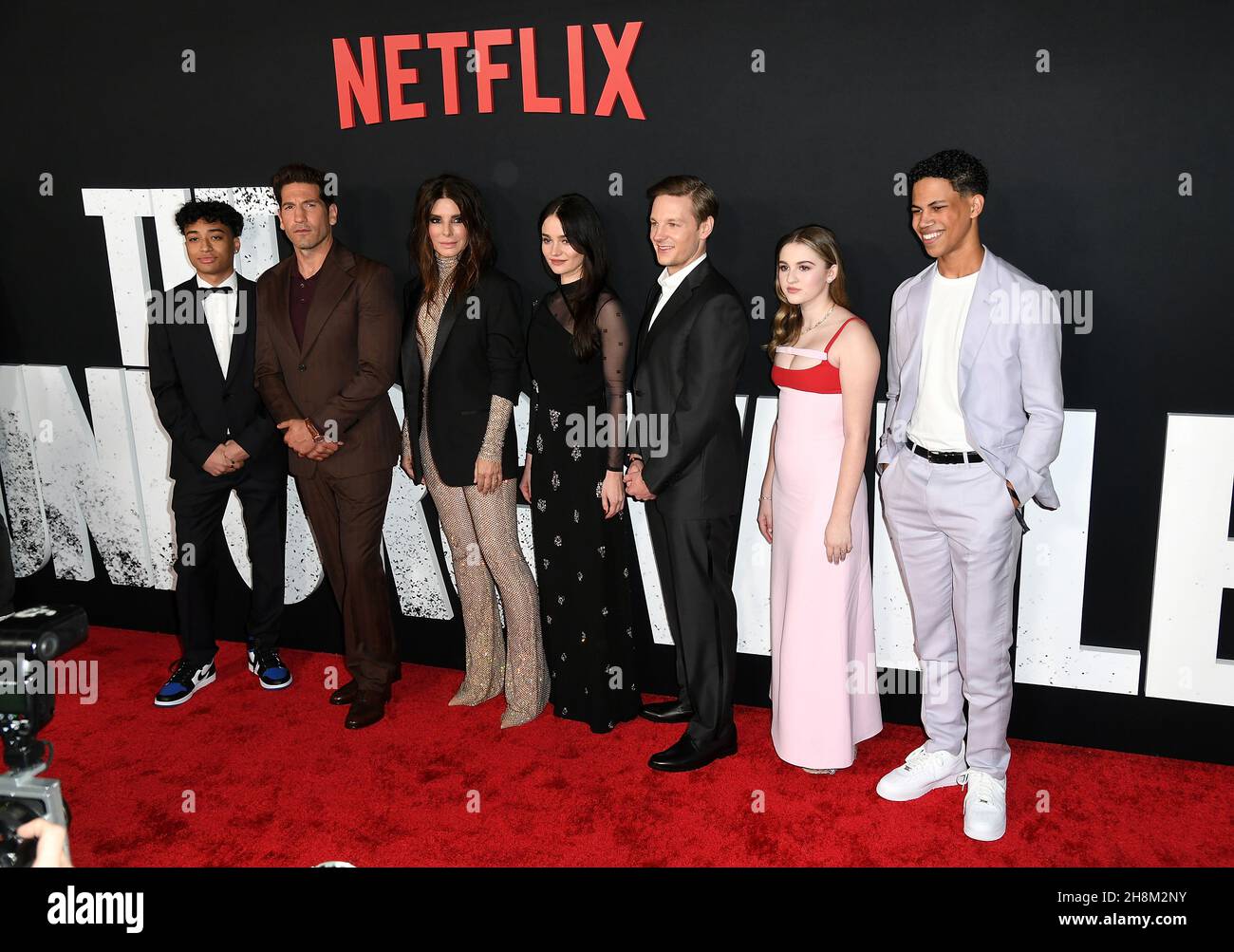 Los Angeles, USA. 30th Nov, 2021. Orlando Lucas, Jon Bernthal, Sandra ...