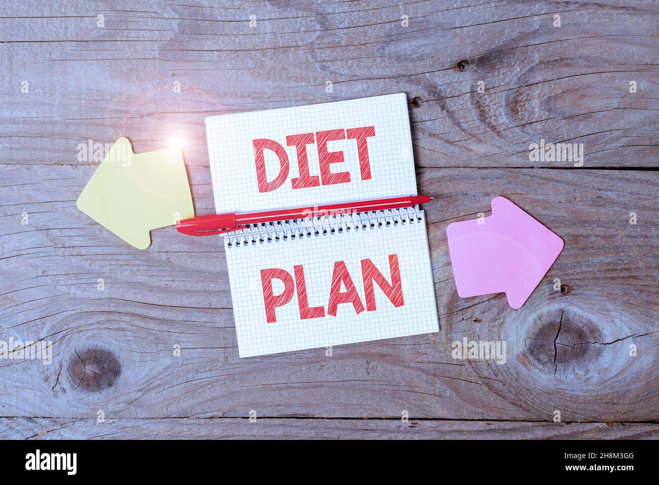 Hand writing sign Diet Plan. Internet Concept detailed proposal for ...