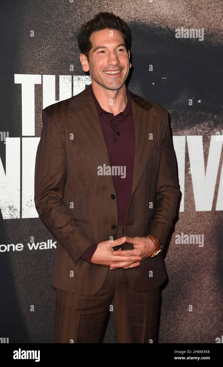 Los Angeles, USA. 30th Nov, 2021. Jon Bernthal at the The Unforgivable ...