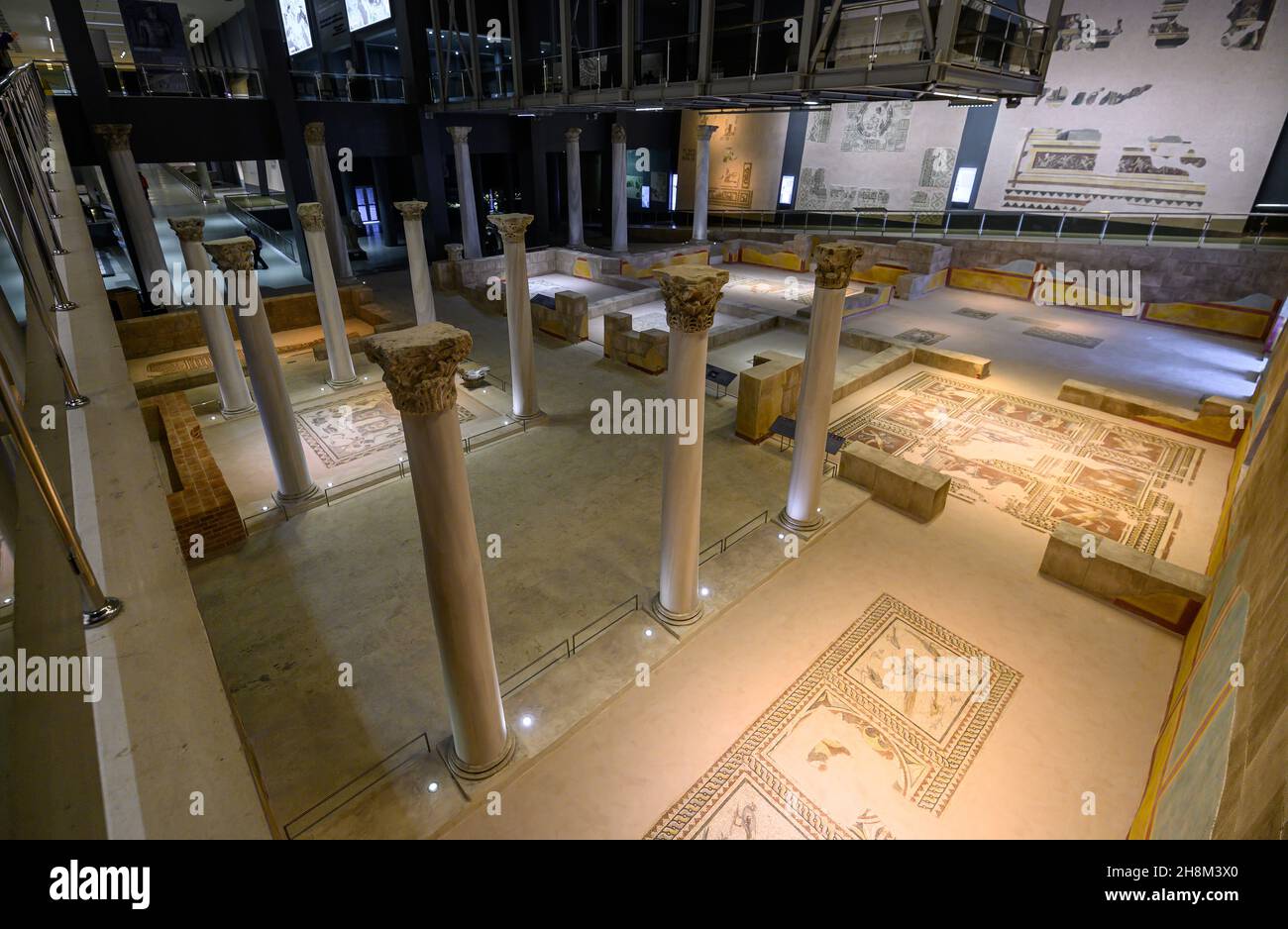 Antakya, Hatay Region, Turkey. The Antakya Archaeology Museum which is ...