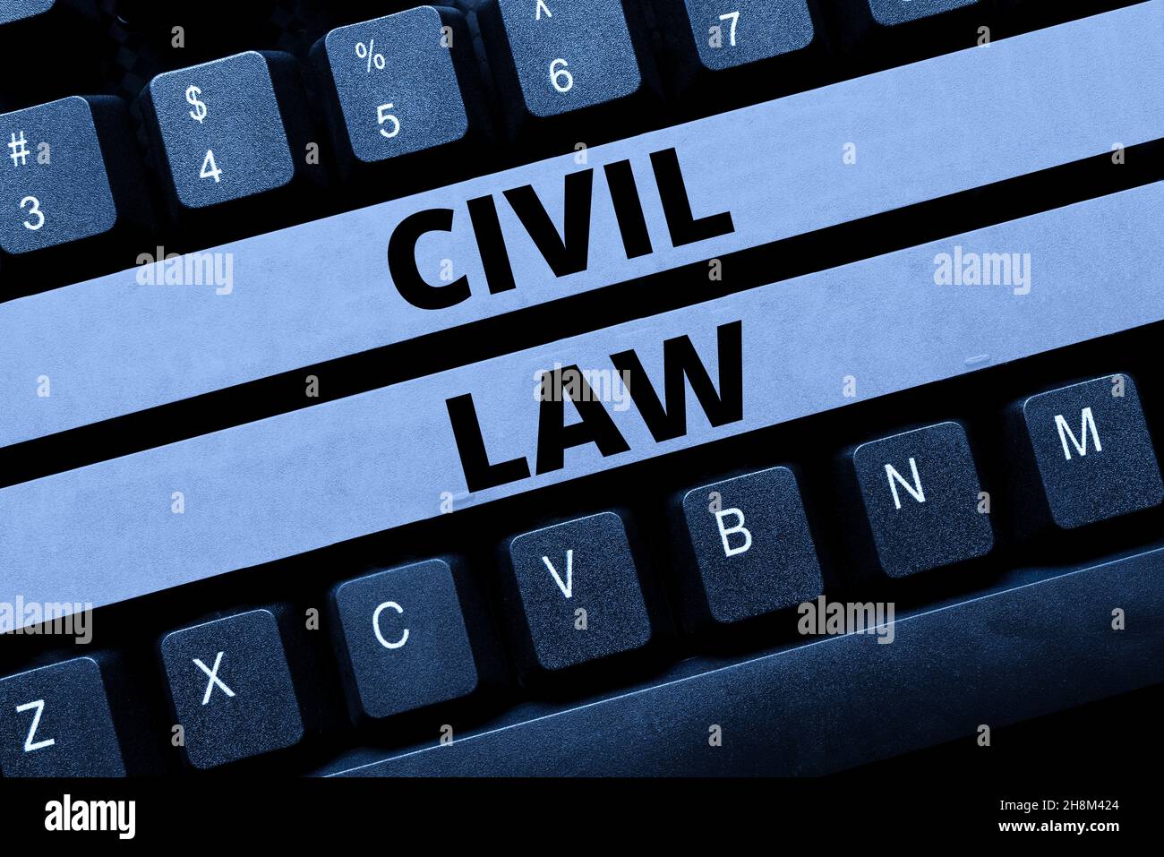 Text sign showing Civil Law. Internet Concept Law concerned with ...