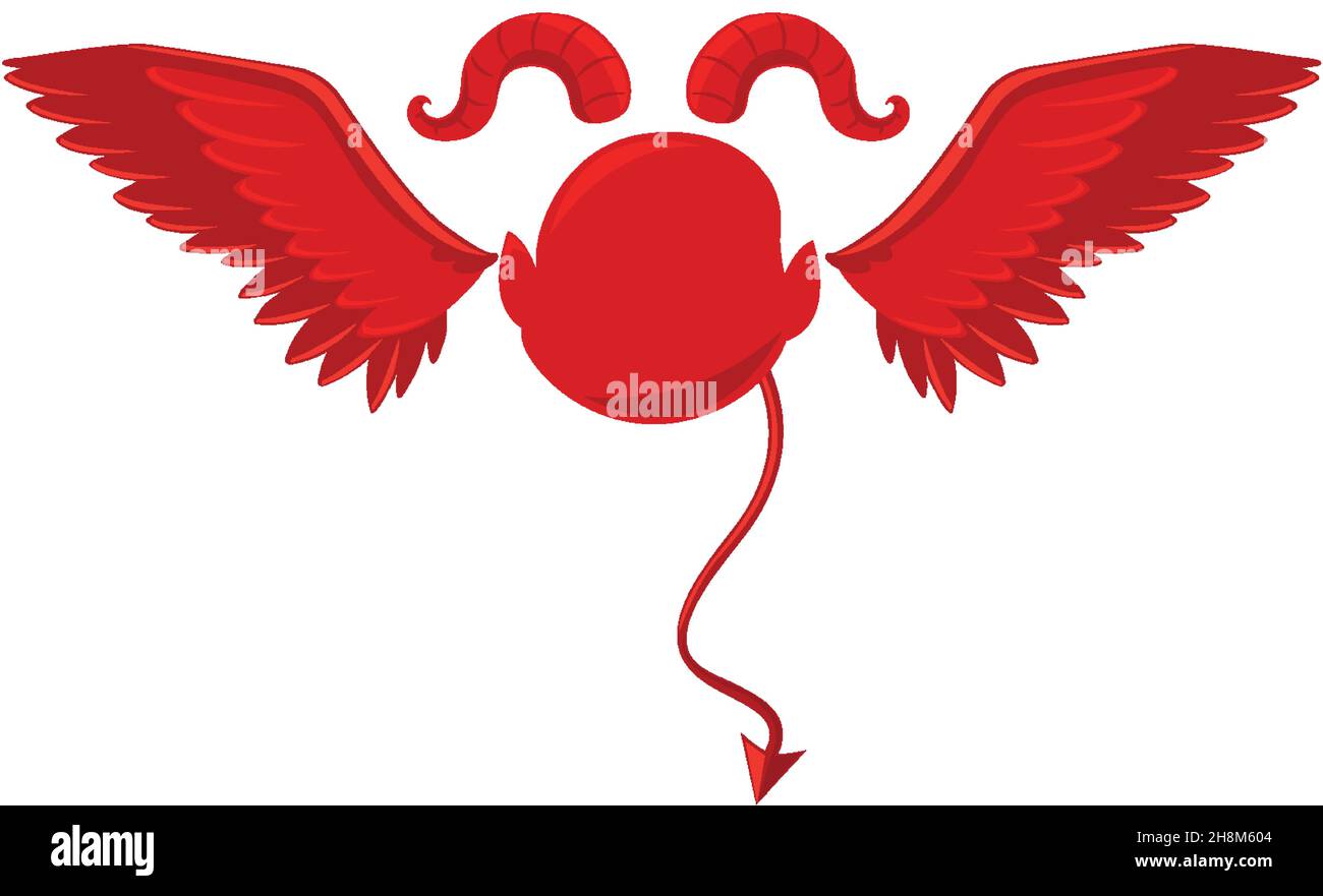 Devil and angel design elements illustration Stock Vector Image & Art ...
