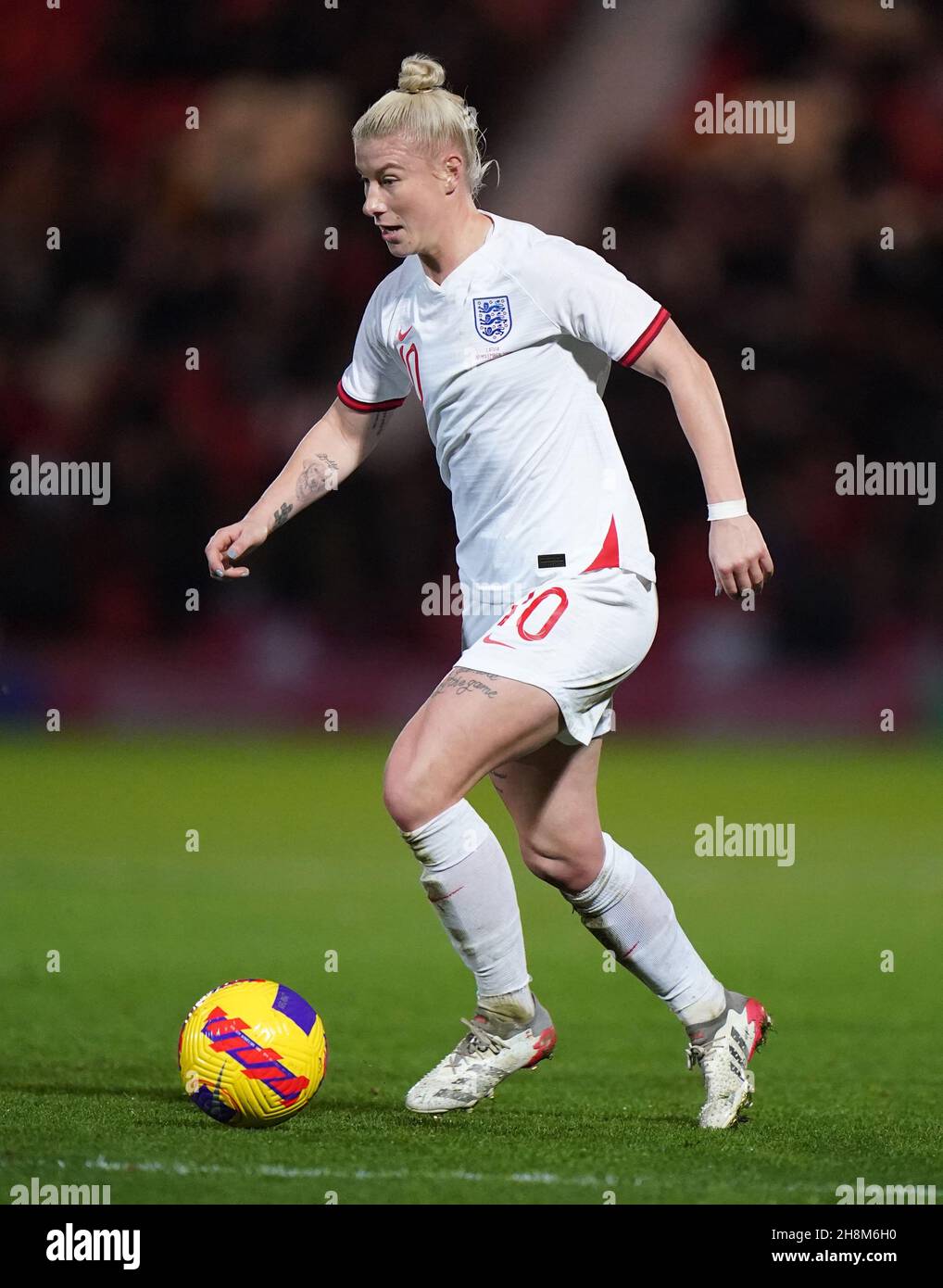 England's Bethany England during the Women's FIFA World Cup Qualifying ...