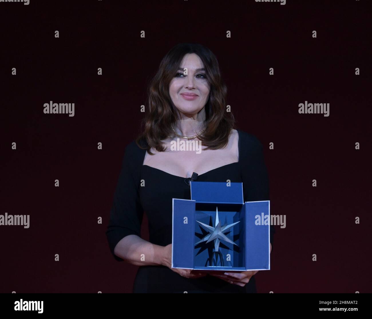 Turin, Italy. 30th Nov, 2021. Turin, Monica Bellucci Stella della Mole ...