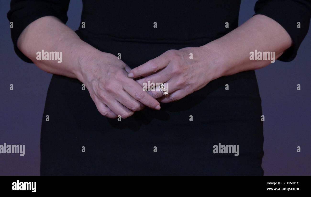 Turin, Italy. 30th Nov, 2021. Turin, Monica Bellucci Stella della Mole ...