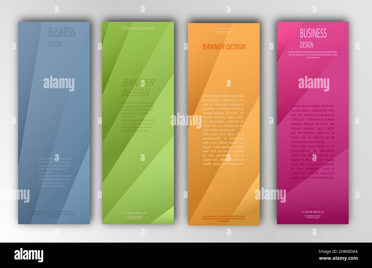 set of abstract patterns for banners, textures, textiles, cards ...