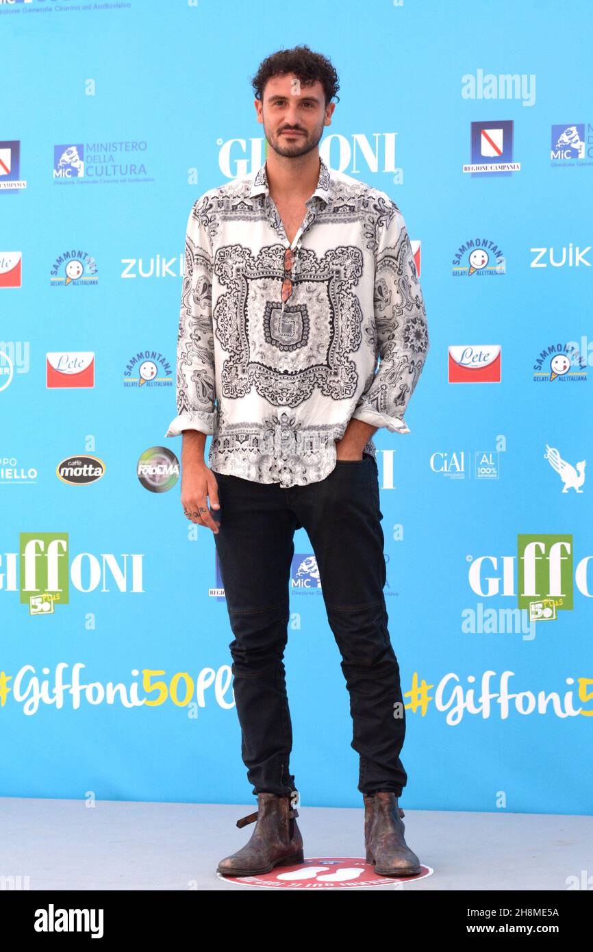 GIFFONI VALLE PIANA,ITALY - July 24,2021: Carlo Luigi Coraggio alias ...