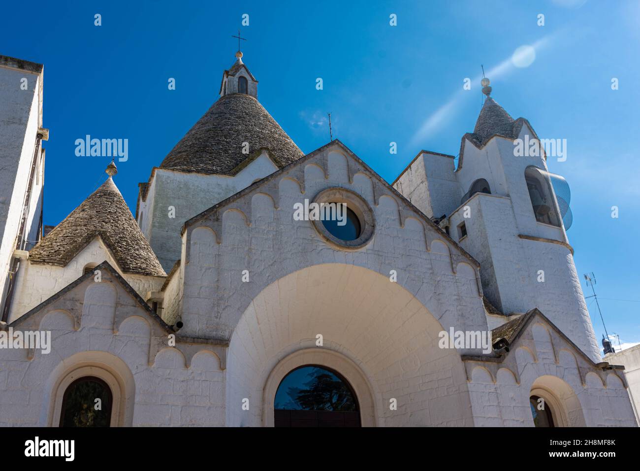 Alberobello, the town of "trulli" houses, Puglia, Southern Italy Stock ...