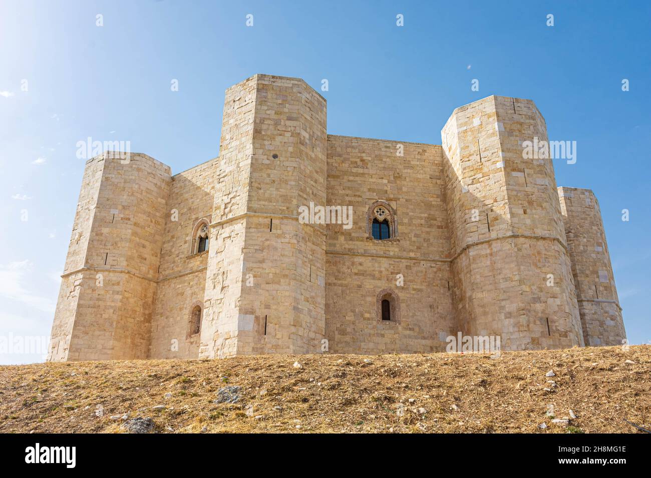 Castel del Monte ("Castle of the Mountain"), ancient World Heritage ...