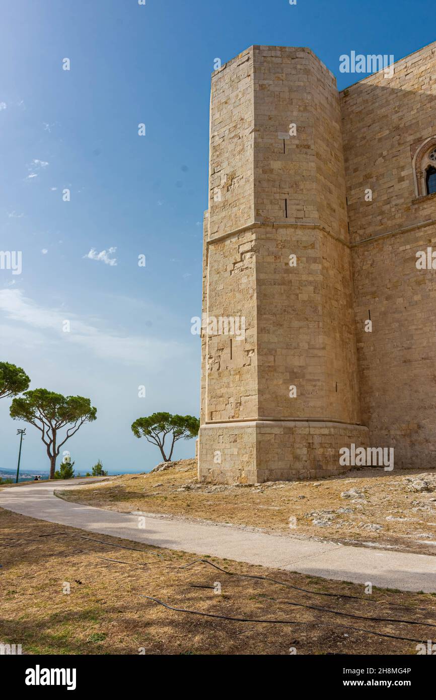 Castel del Monte ("Castle of the Mountain"), ancient World Heritage ...