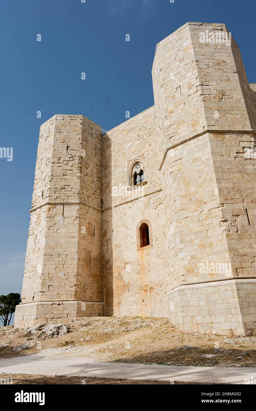 Castel del Monte ("Castle of the Mountain"), ancient World Heritage ...