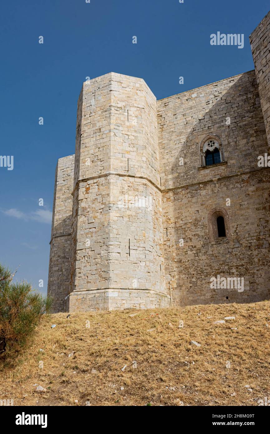 Castel del Monte ("Castle of the Mountain"), ancient World Heritage ...