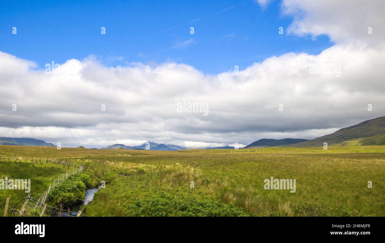 Connemara landscapes and Killarney National Park, Park’s mountains ...