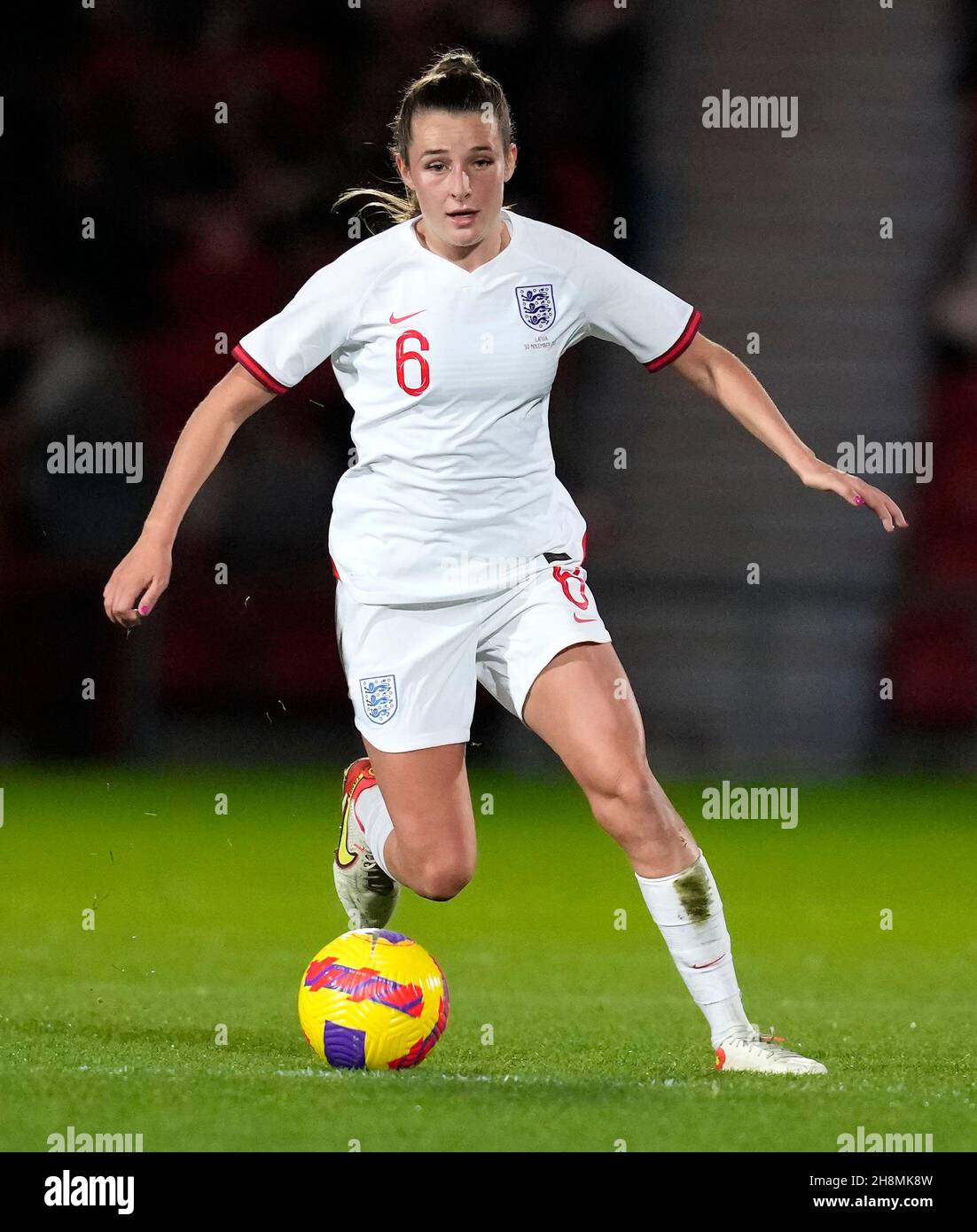 Doncaster, England, 30th November 2021. Ella Ann Toone of England ...