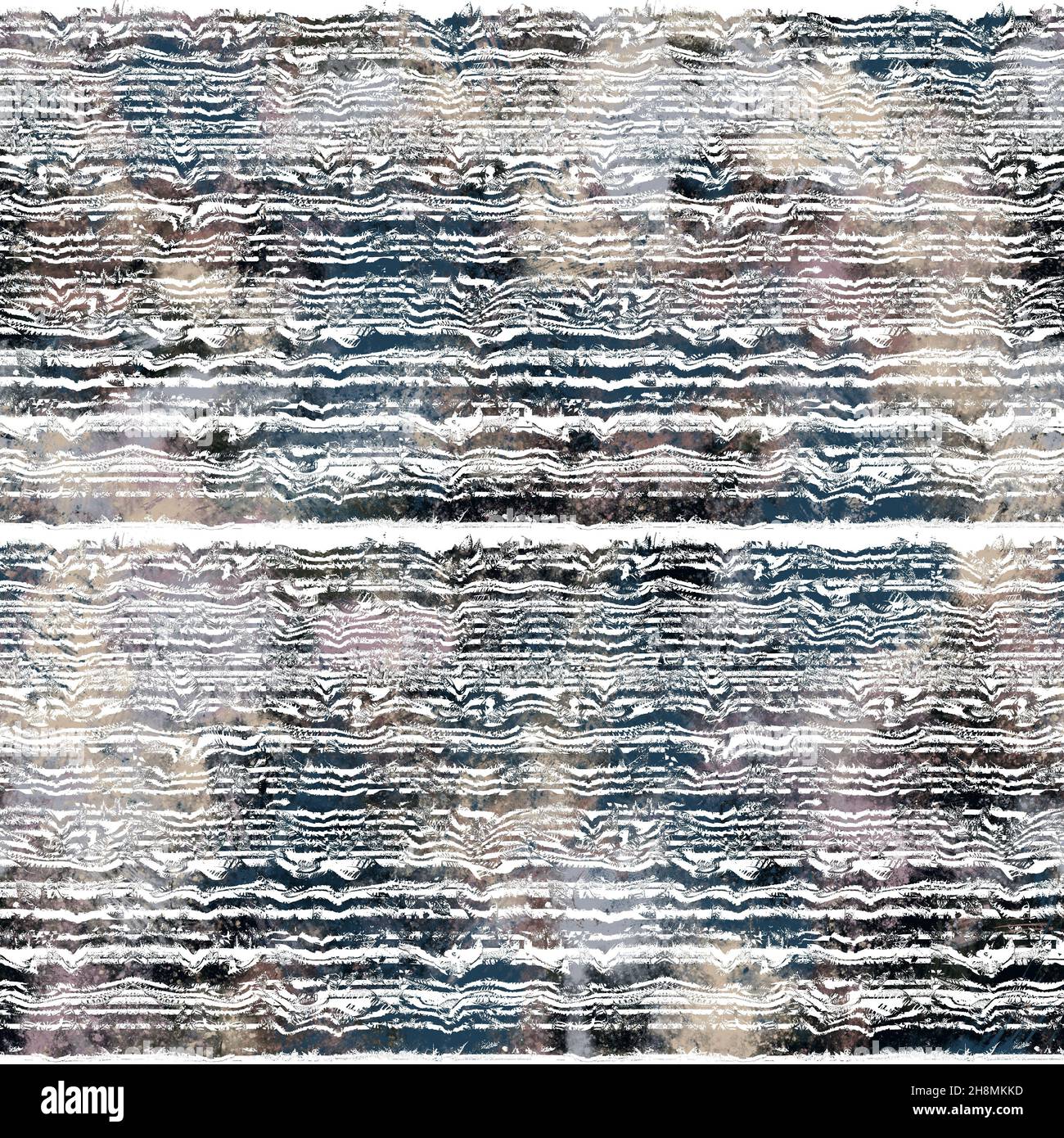 Seamless neutral tan and white distressed grungy motif surface pattern ...