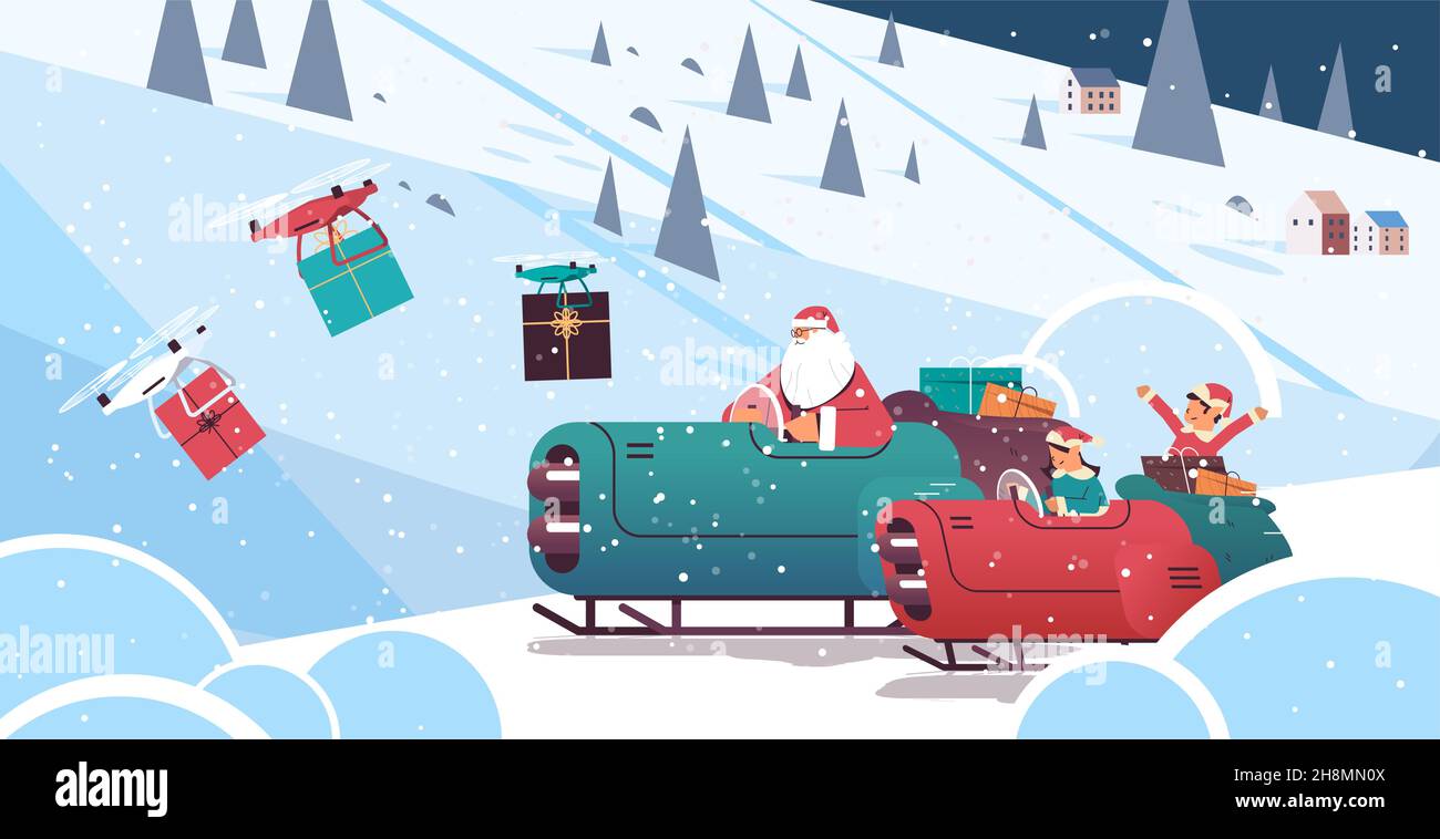 Motor sledge Stock Vector Images - Alamy