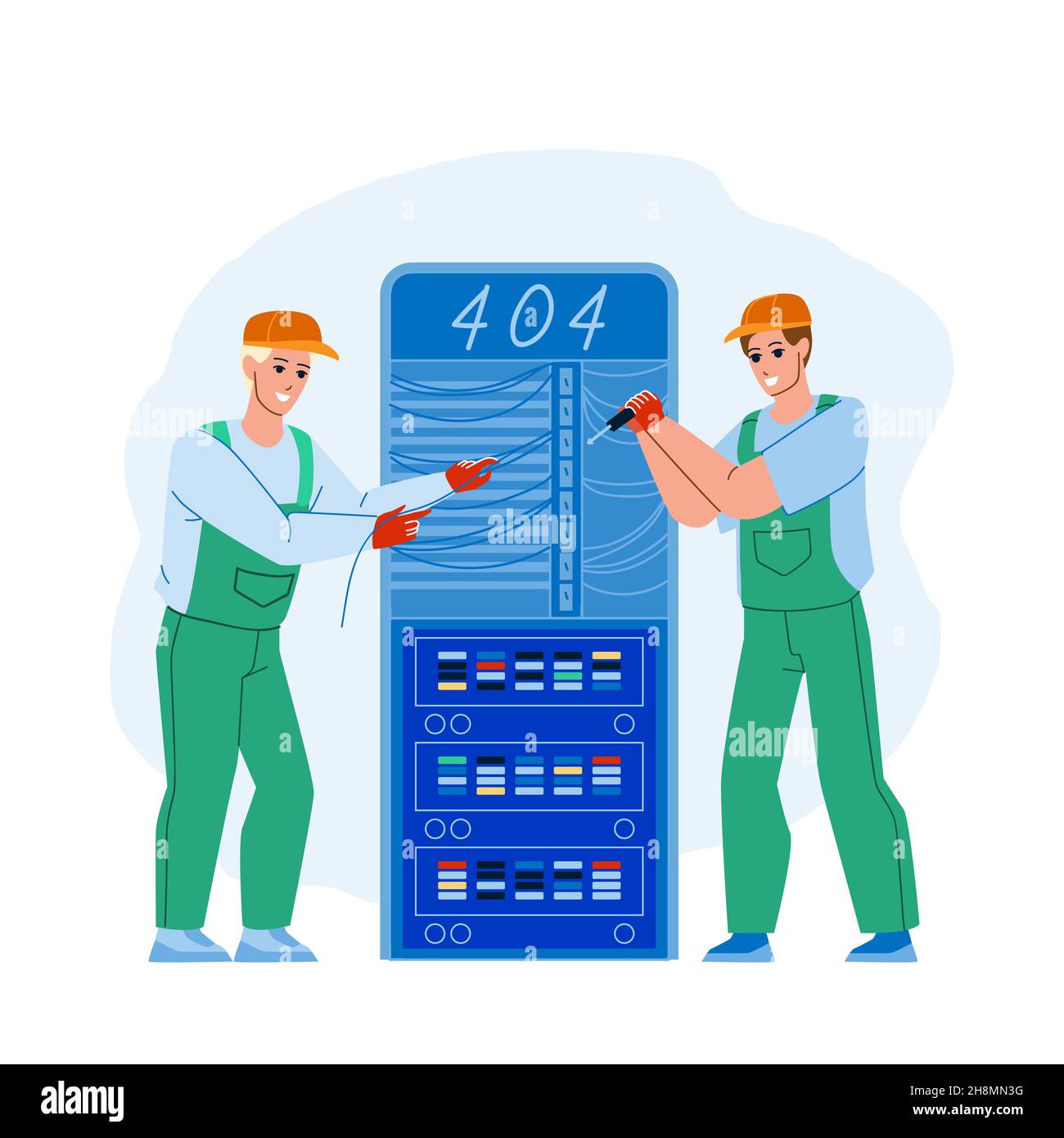 Lan repair Stock Vector Images - Alamy