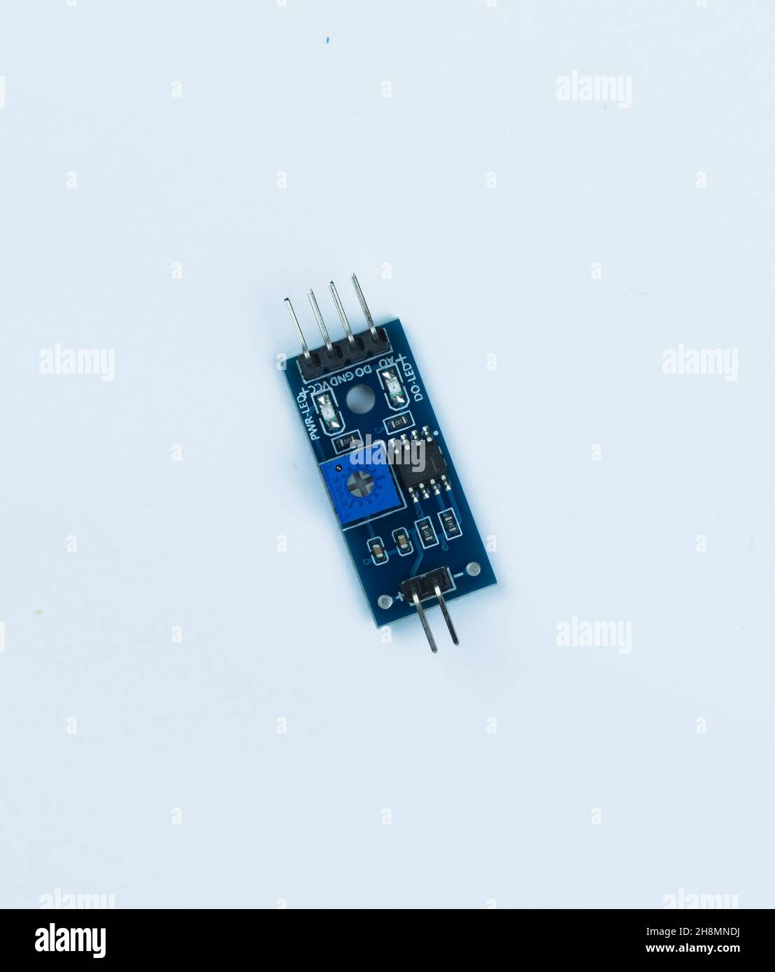 Top view of electronic components such as PCB Stock Photo - Alamy