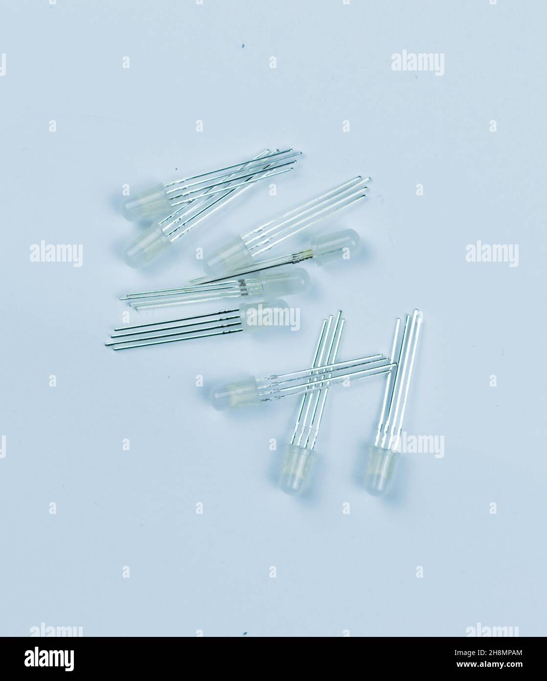 Top view of electronic components such as PCB Stock Photo - Alamy