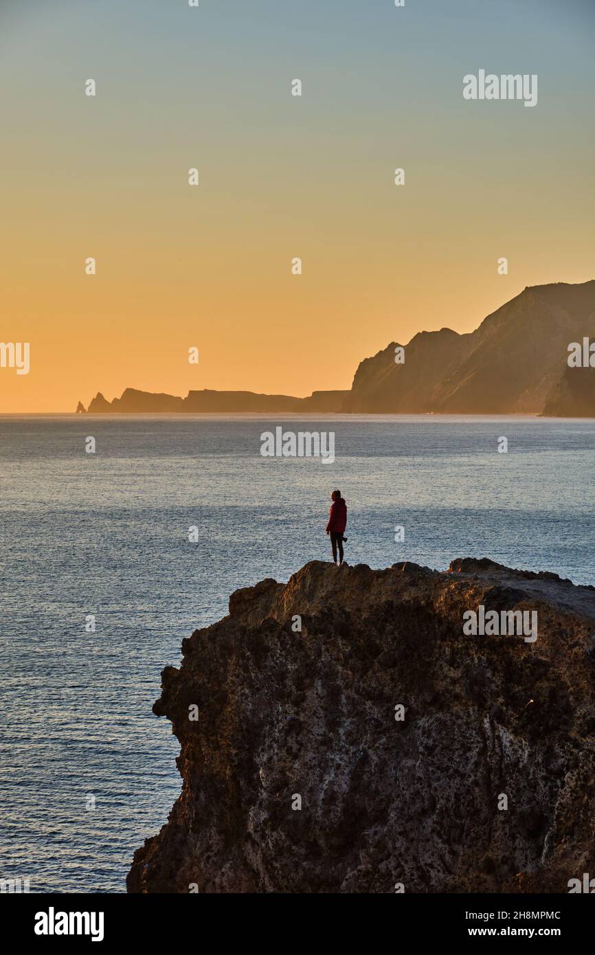 Crane viewpoint, Madeira Island, Portugal Stock Photo - Alamy