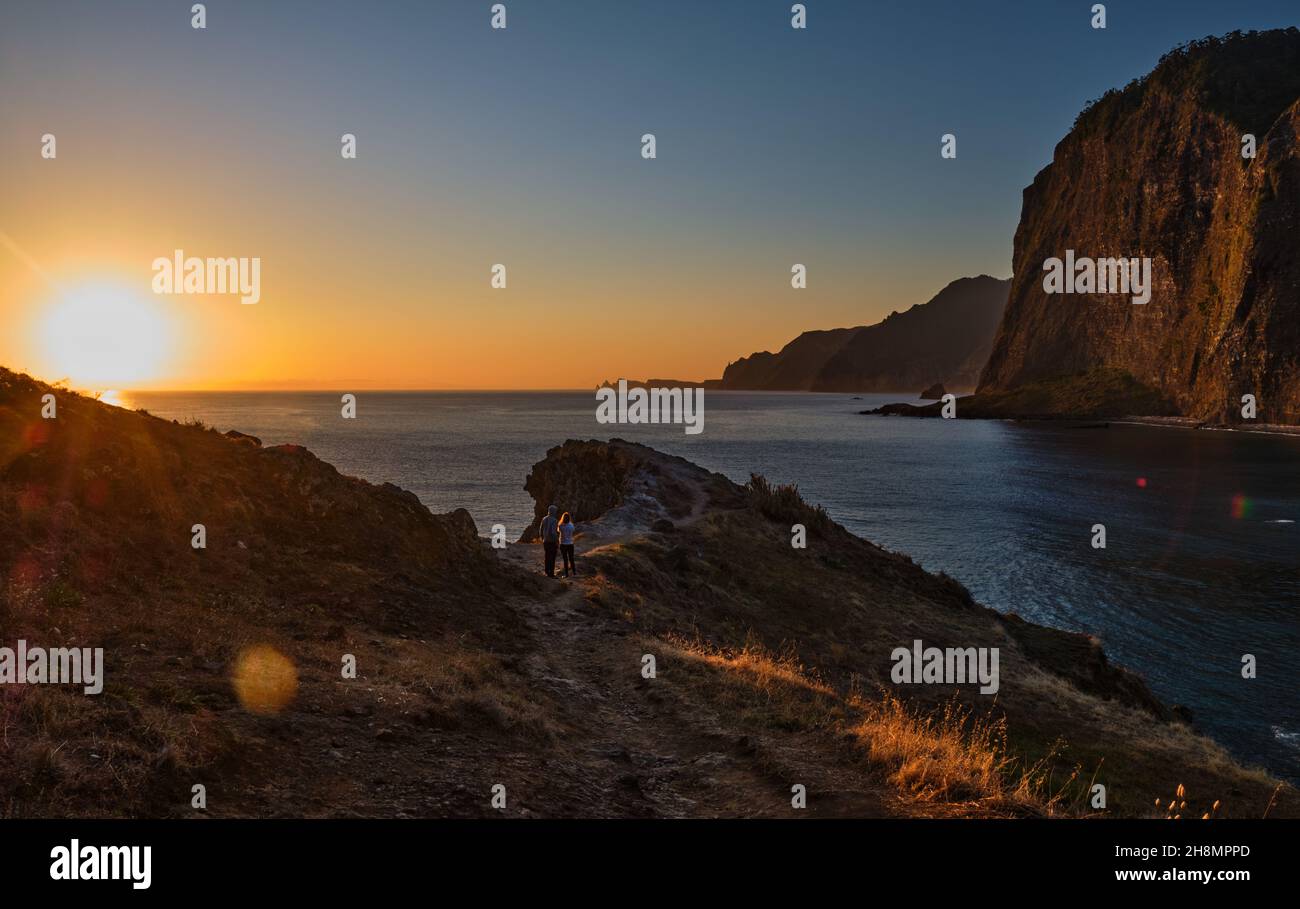 Crane viewpoint, Madeira Island, Portugal Stock Photo - Alamy