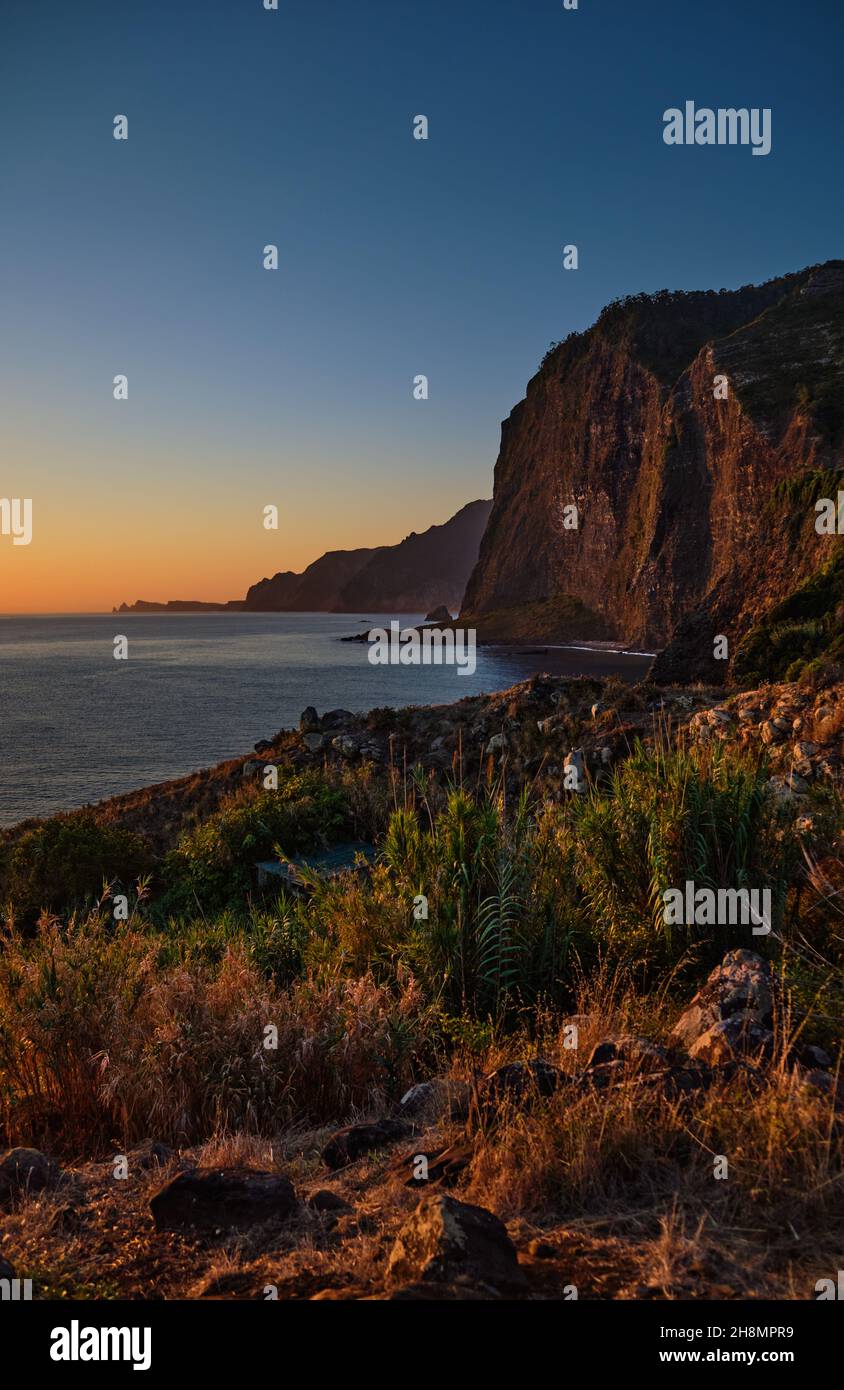 Crane viewpoint, Madeira Island, Portugal Stock Photo - Alamy