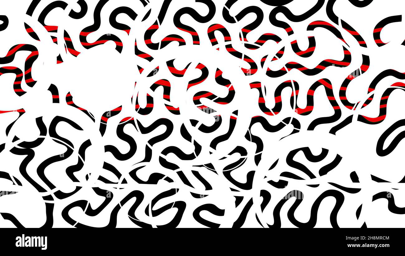 3d illustration - minimal art of Irregular circular shapes Stock Photo ...