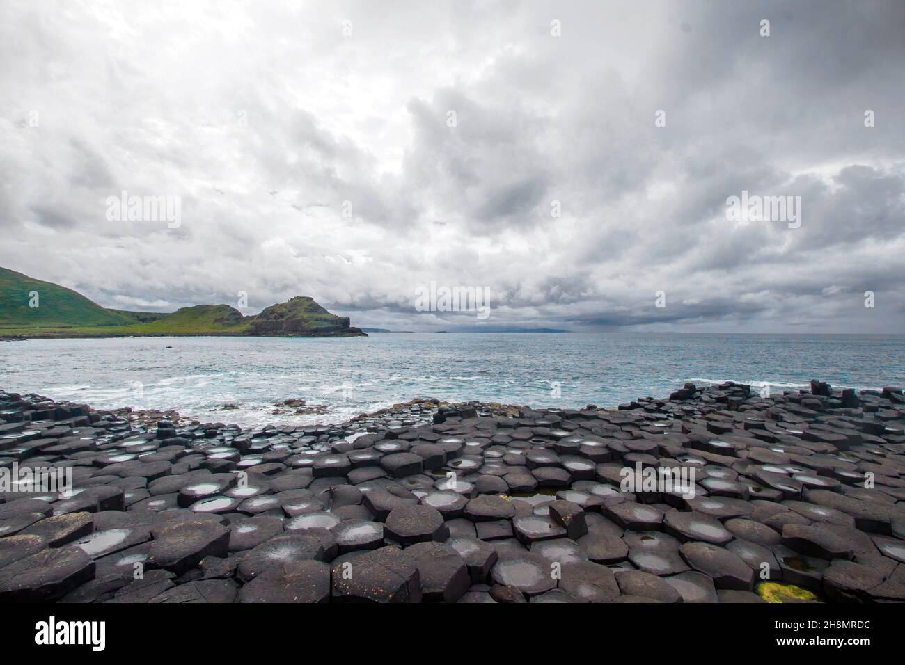 Northern Ireland Sea Coast, Antrim landscapes, Giants of Causeway ...