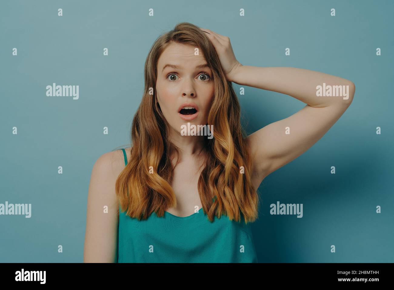 Shocked eyes hi-res stock photography and images - Alamy