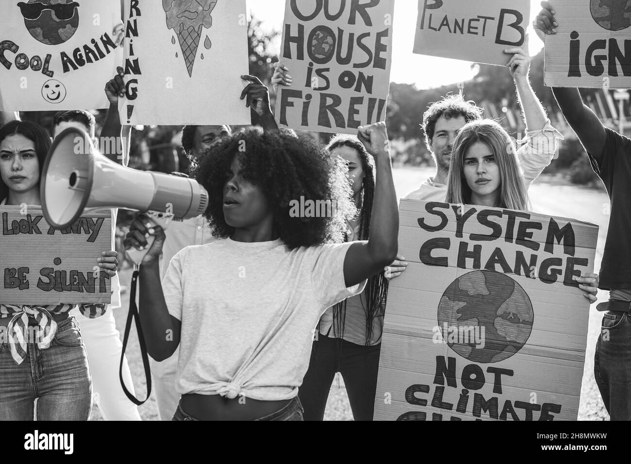 Climate activism black people hi-res stock photography and images - Alamy
