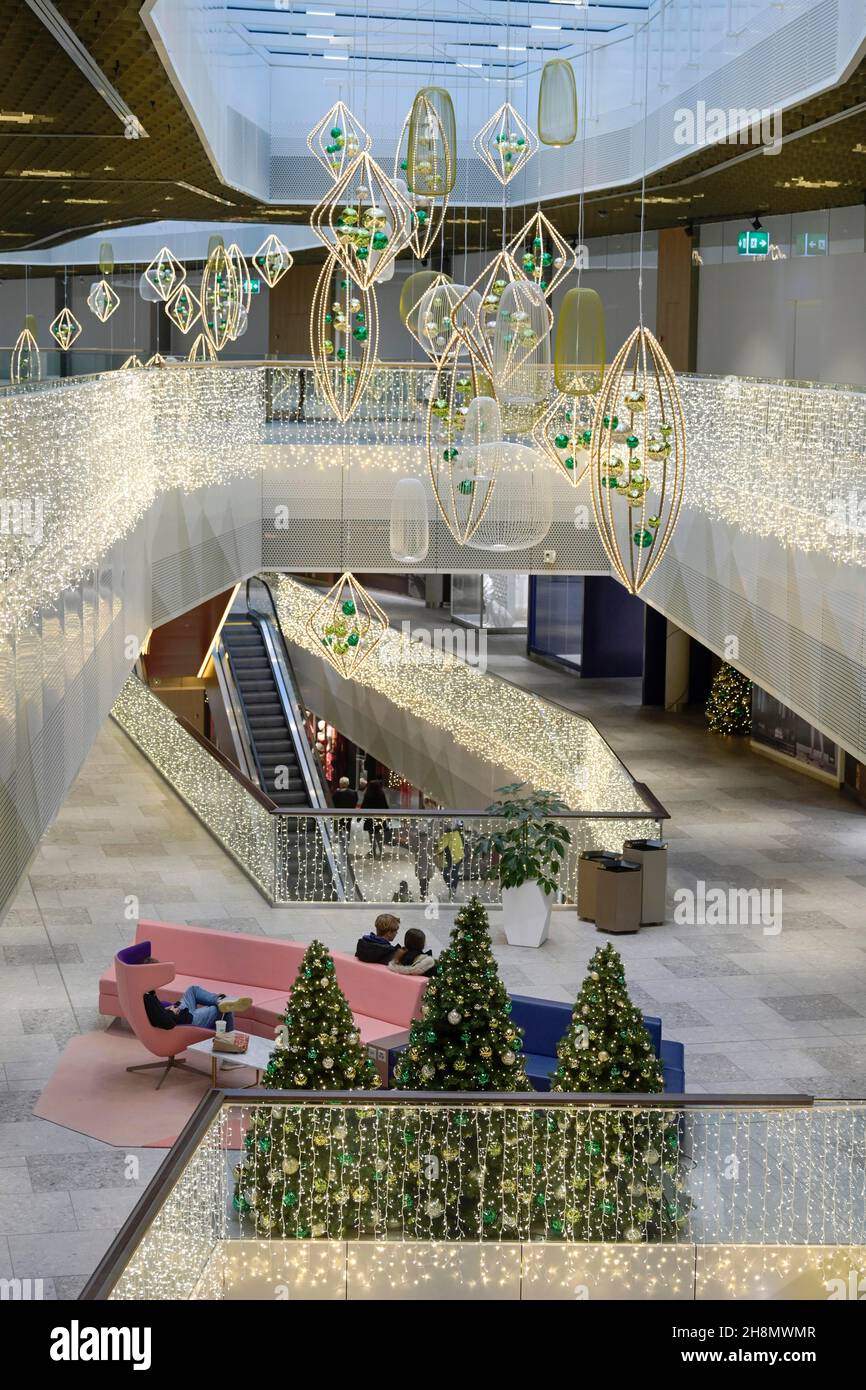 Christmas decoration Mall of Switzerland, Ebikon, Switzerland Stock ...