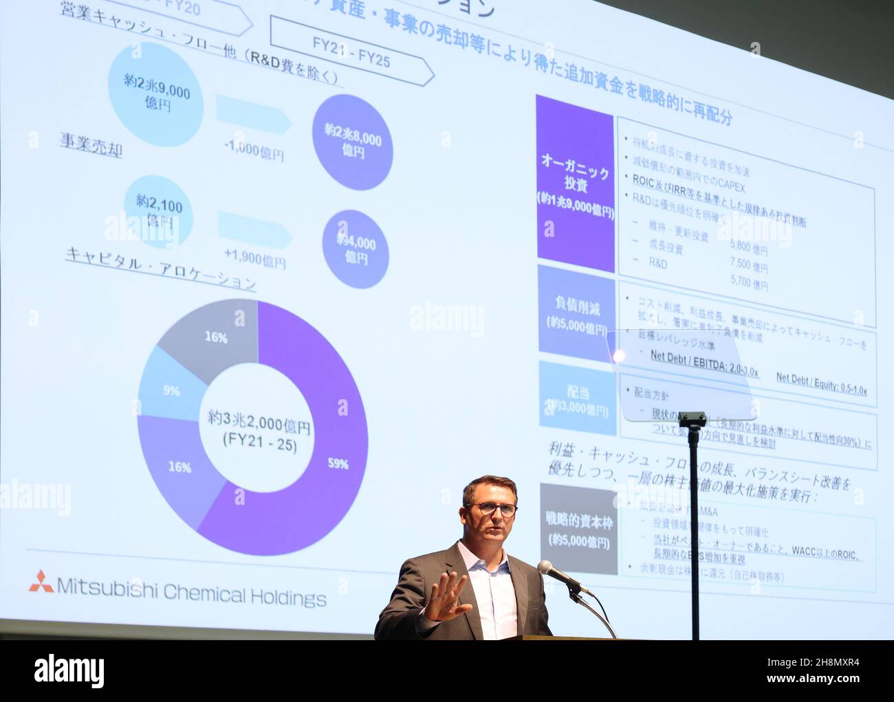 Tokyo, Japan. 1st Dec, 2021. Japan's chemical and pharmaceutical giant ...