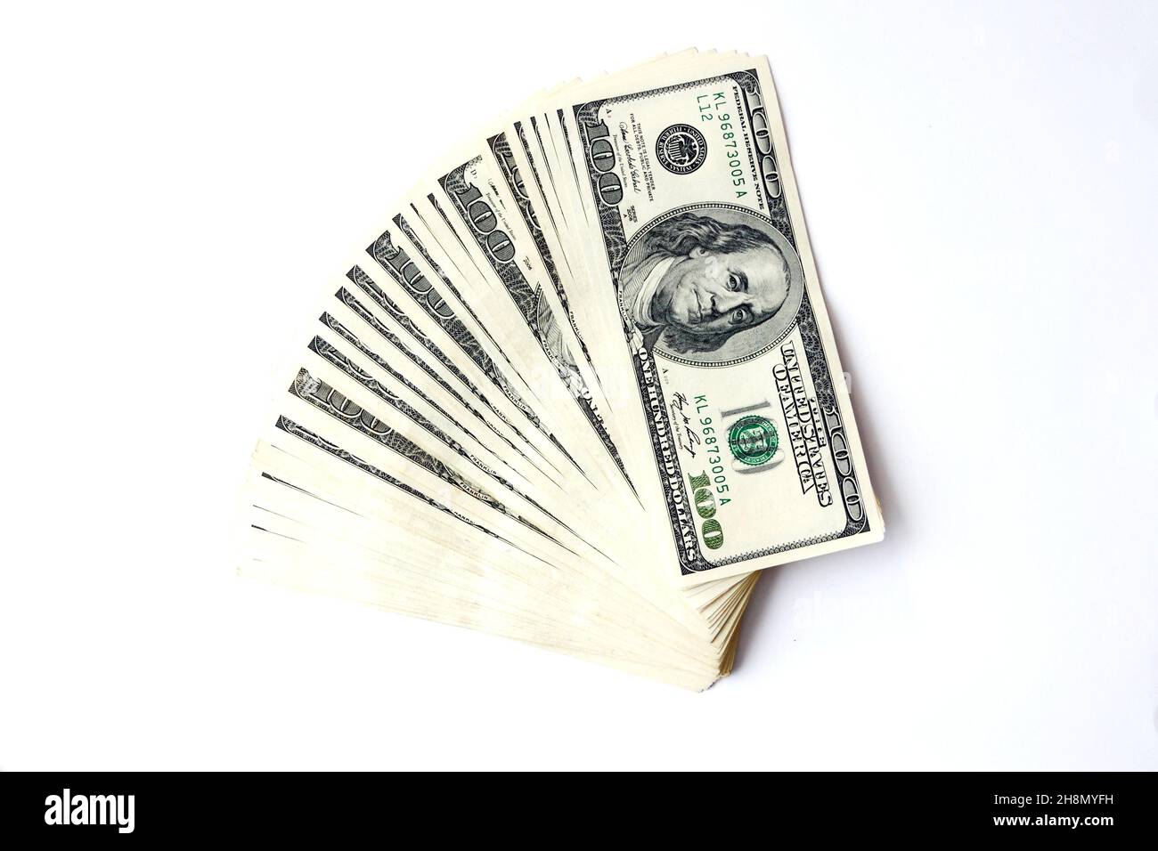Illustrative photo for economy and exchange rates subjects. Banknotes ...